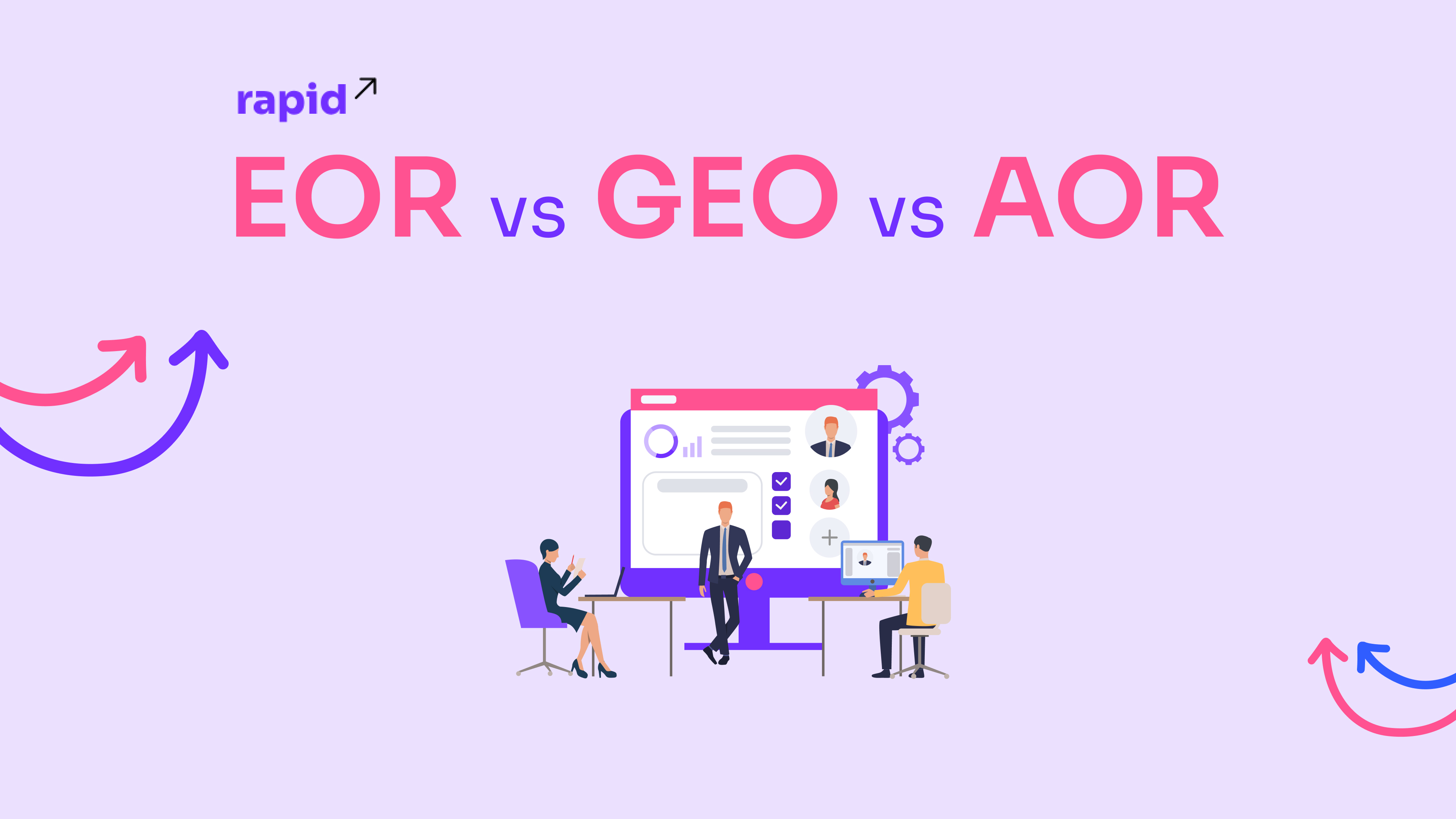 EOR vs. GEO vs. AOR: What founders need to know